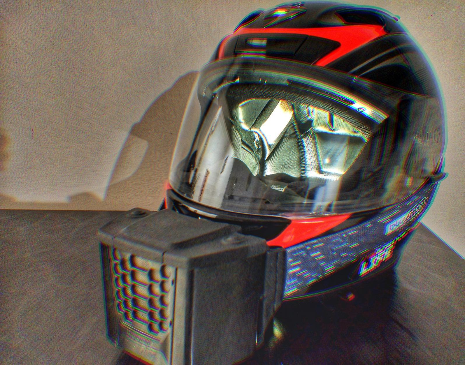 Bluarmor Premium Detachable Helmet Cooler (Polygon Play) : Amazon.in ...