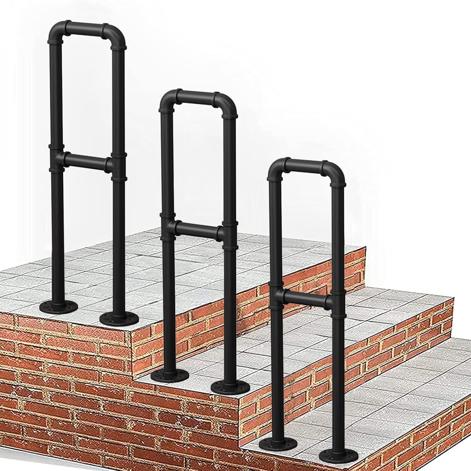 OTOEKO Außentreppen-Handlauf, U-förmiger Handlauf für Treppen, Innen ...