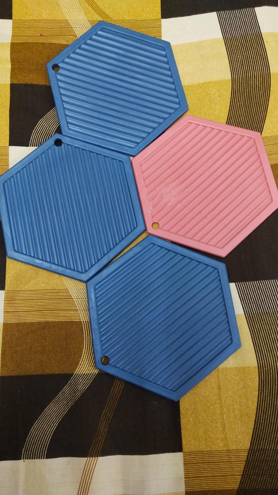 Buy pepplo Silicone Table Mat,Silicone Trivet Non-Slip,Kitchen Table ...