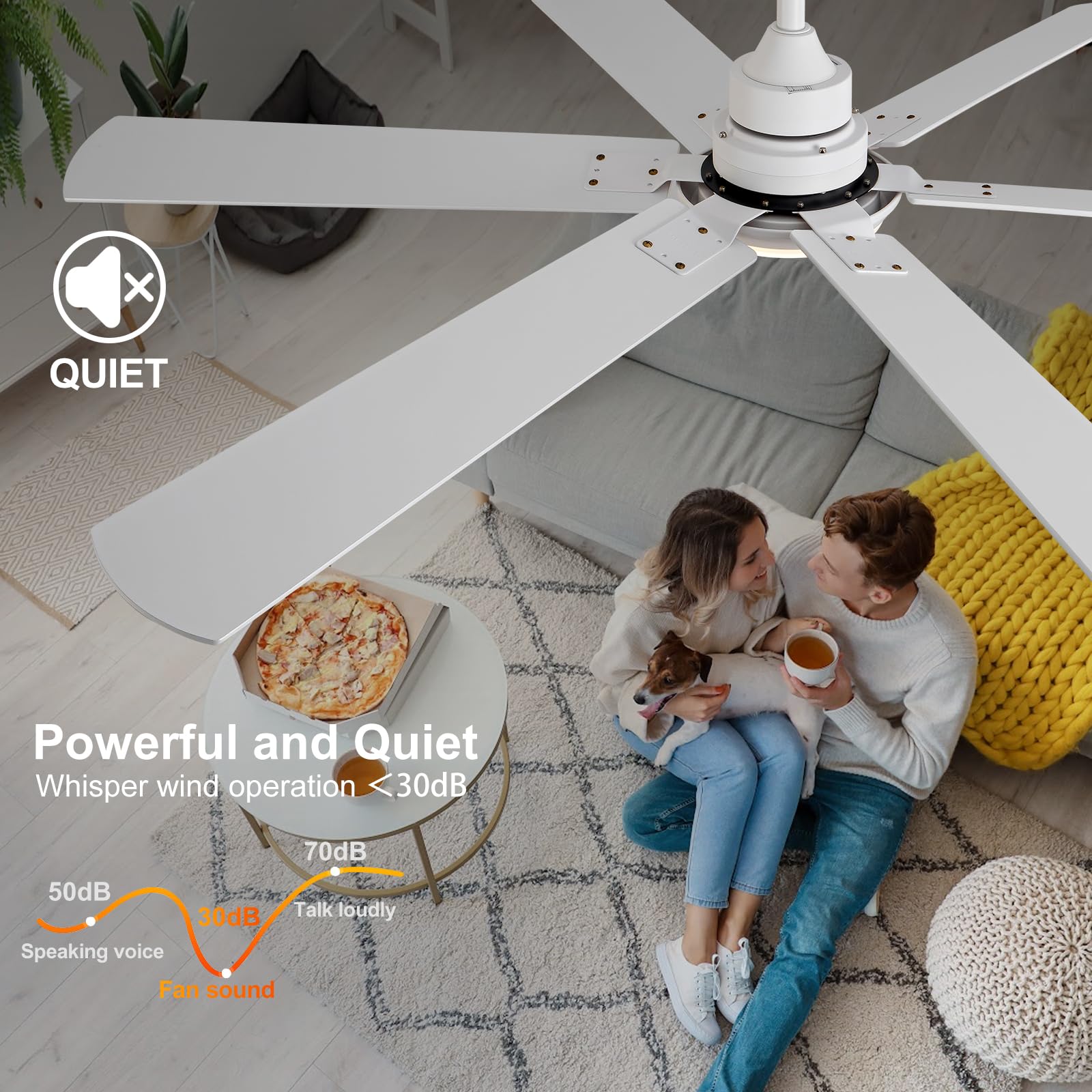 Snapklik.com : BOOMJOY 60 Ceiling Fans