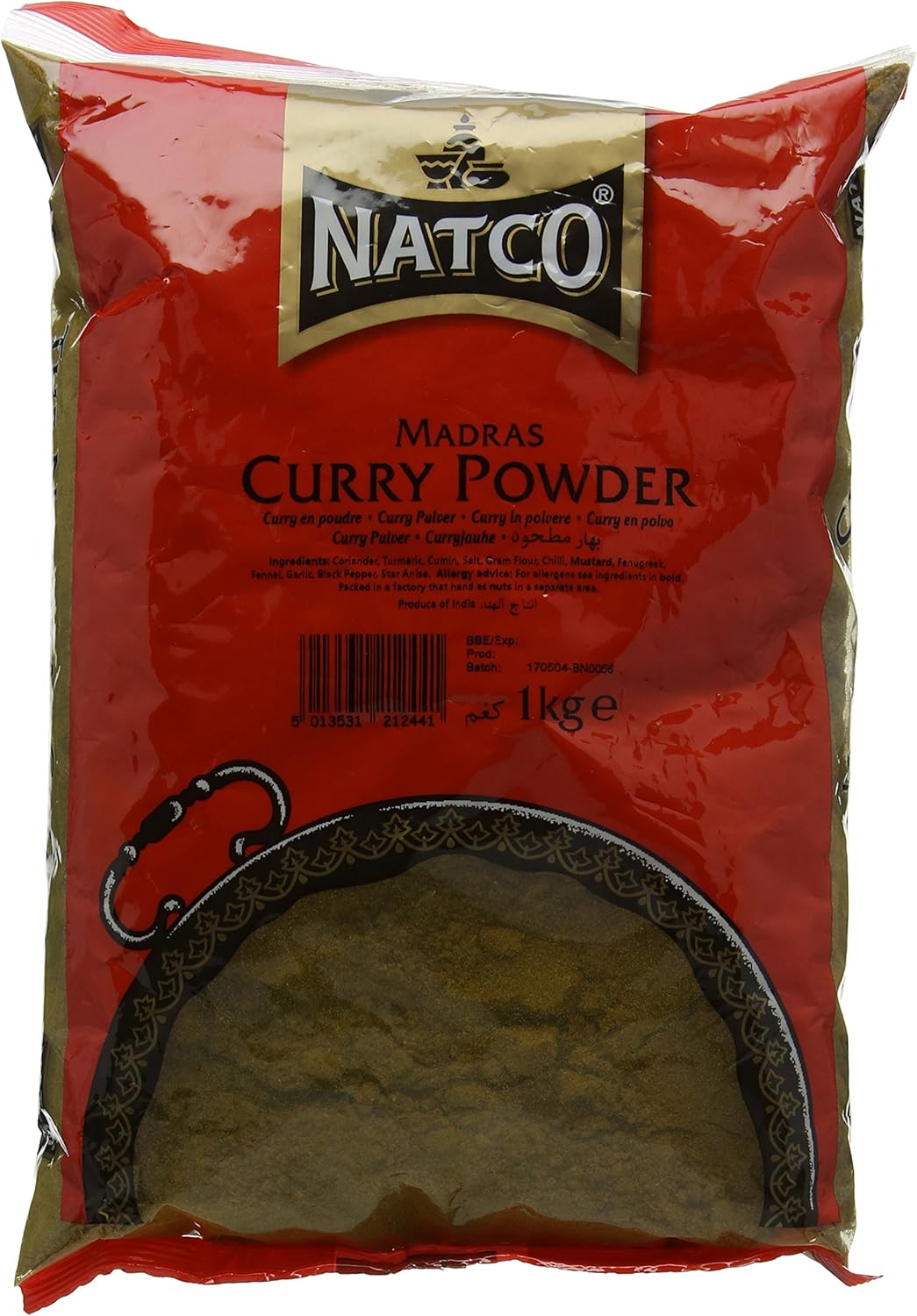 Natco Madras Curry Powder 1 kg (Pack of 2) : Amazon.co.uk: Grocery
