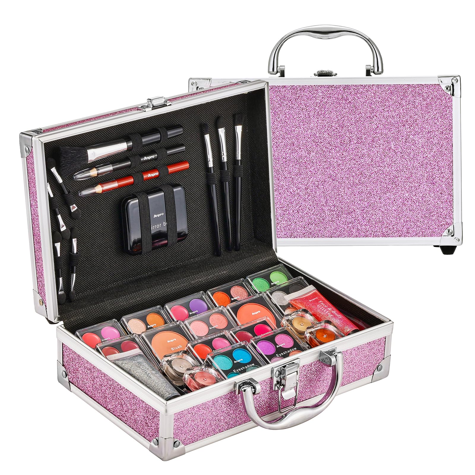 Snapklik.com : Anpro All-In-One Makeup Kit For Girls 10-12
