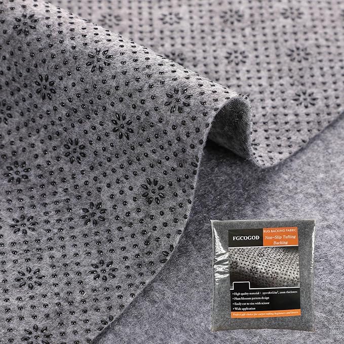 Amazon.com: FGCOGOD Rug Backing Fabric Non-Slip Backing Cloth for ...