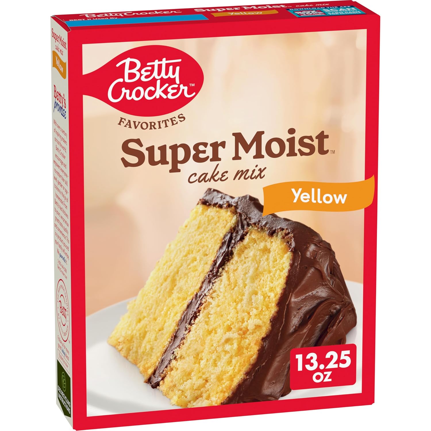 Amazon.com: Betty Crocker Favorites Super Moist Yellow Cake Mix, Easter ...