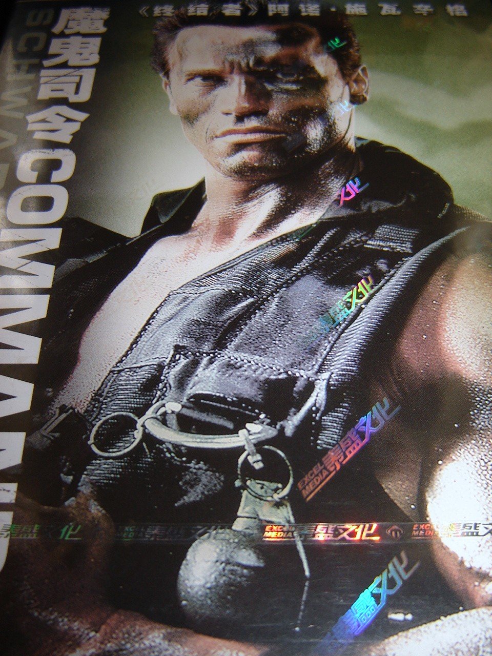 Commando Region 6 Ntsc Dvd Official Chinese Release Audio English ...
