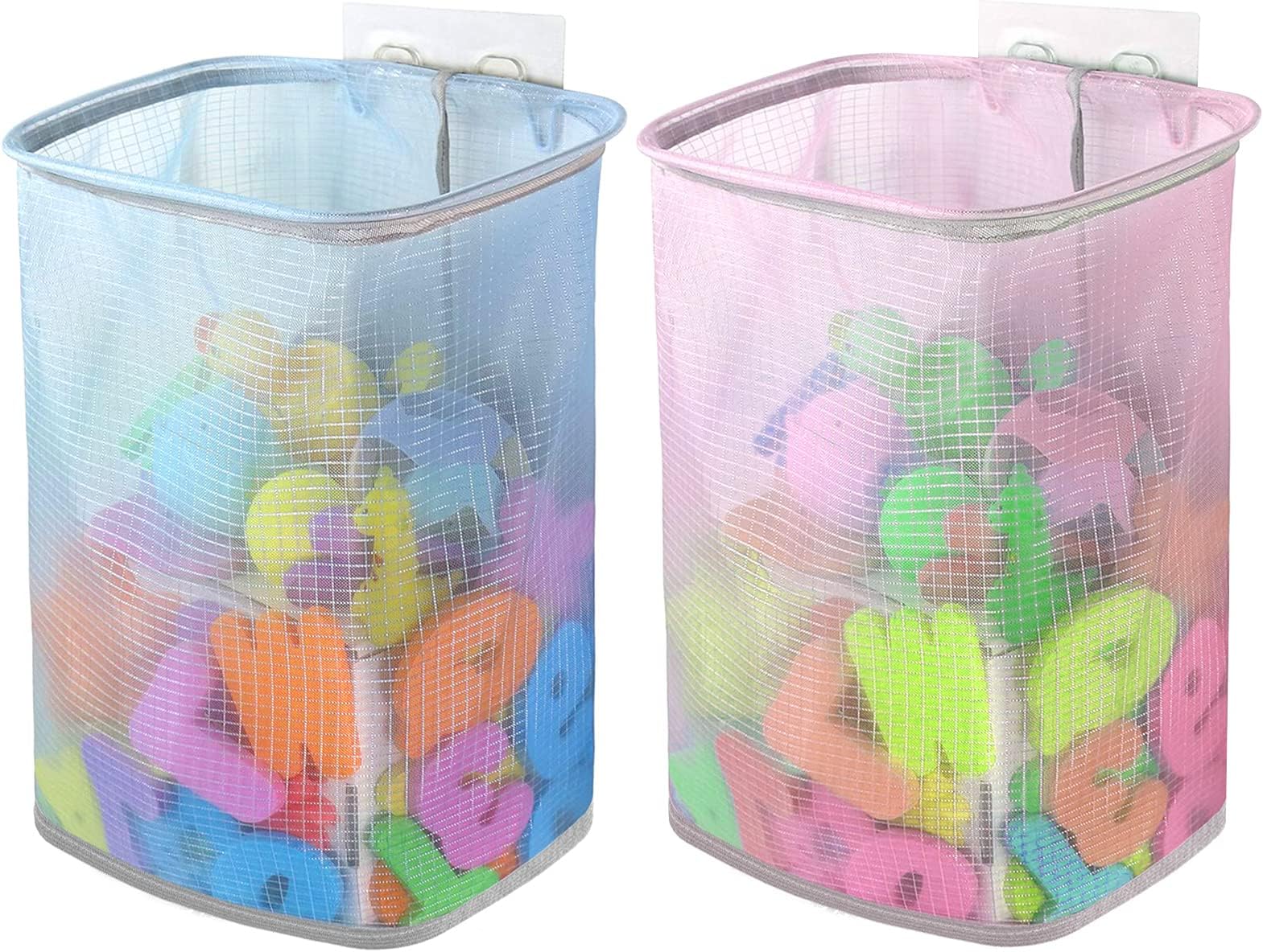 Amazon.com : Bath Toy Organizer Multiple Ways to Hang, Extra Large ...