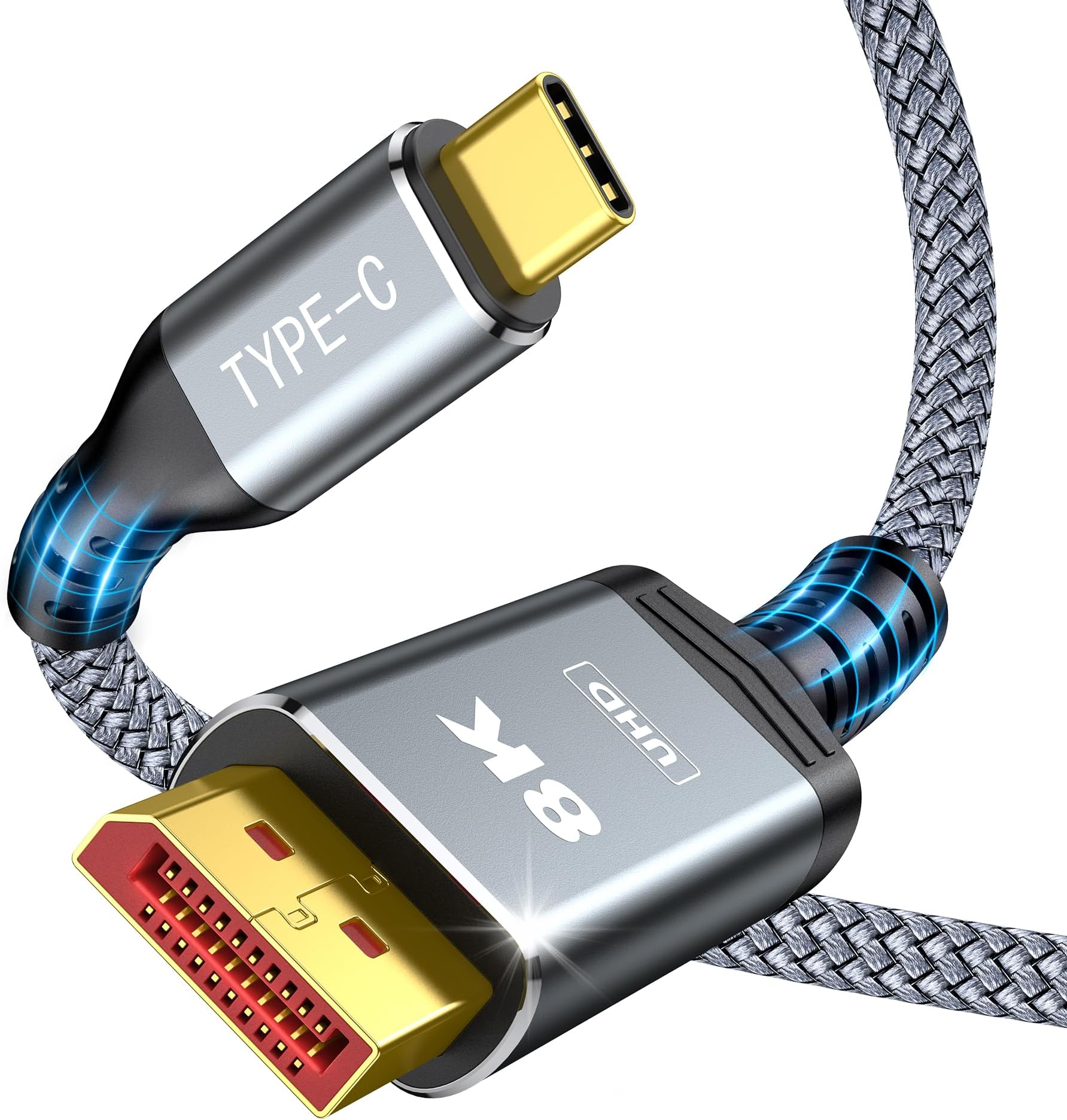 Amazon.com: USB C to DisplayPort 1.2 Adapter – 4K 60hz HDR – 2K 144hz ...