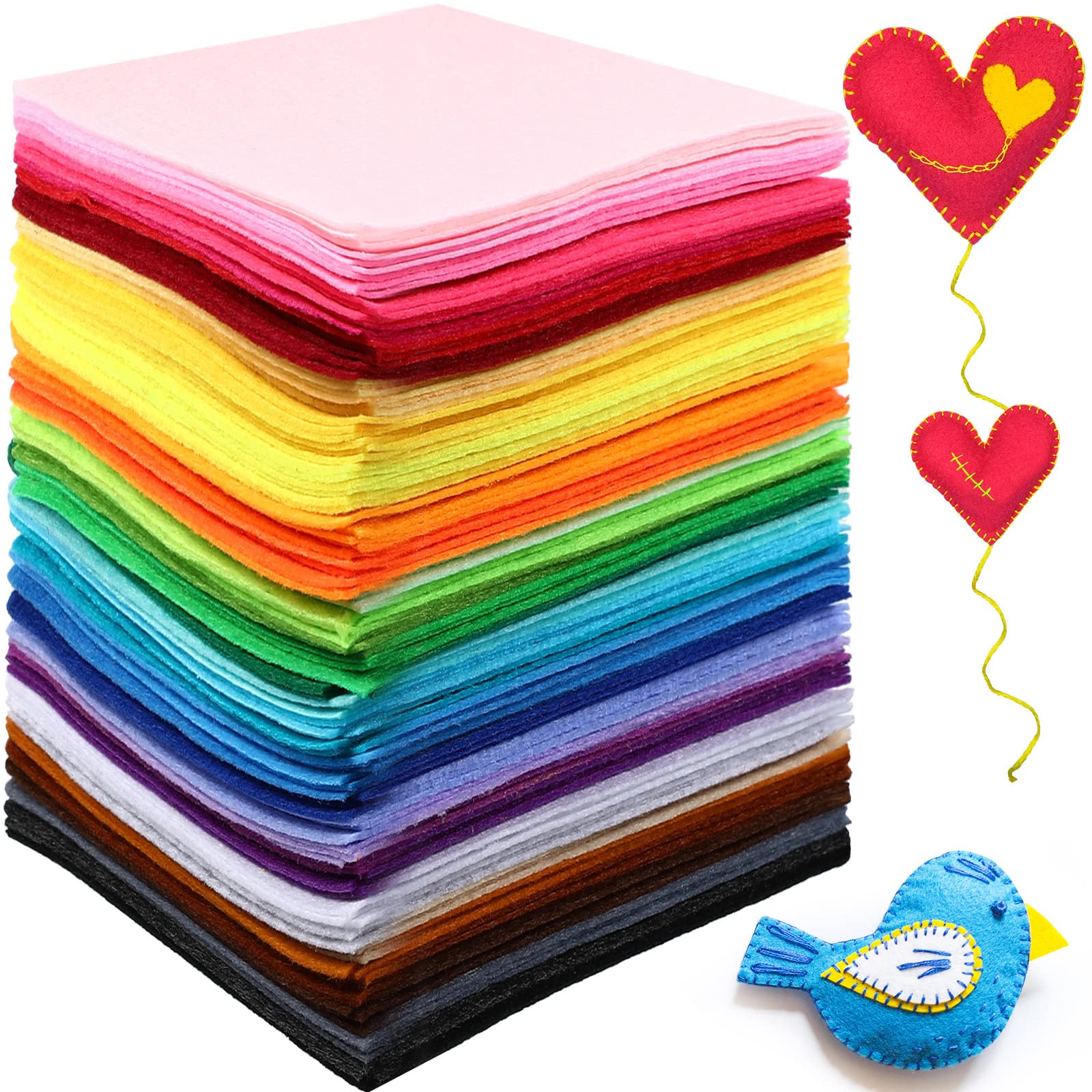 Snapklik.com : Reginary 120 Pcs 12 X 8 Inch Felt Sheets Valentines Day ...