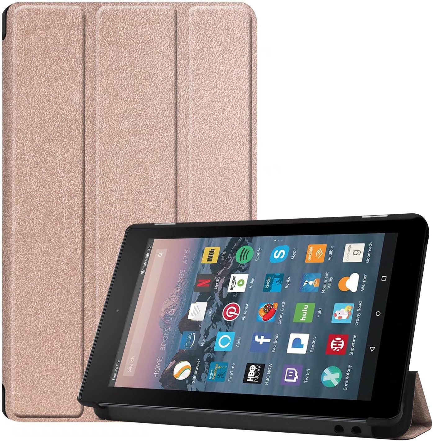 Amazon.com: SZLONKOU Tablet Cover for Amazon Kindle Fire HD7 7th 9th ...