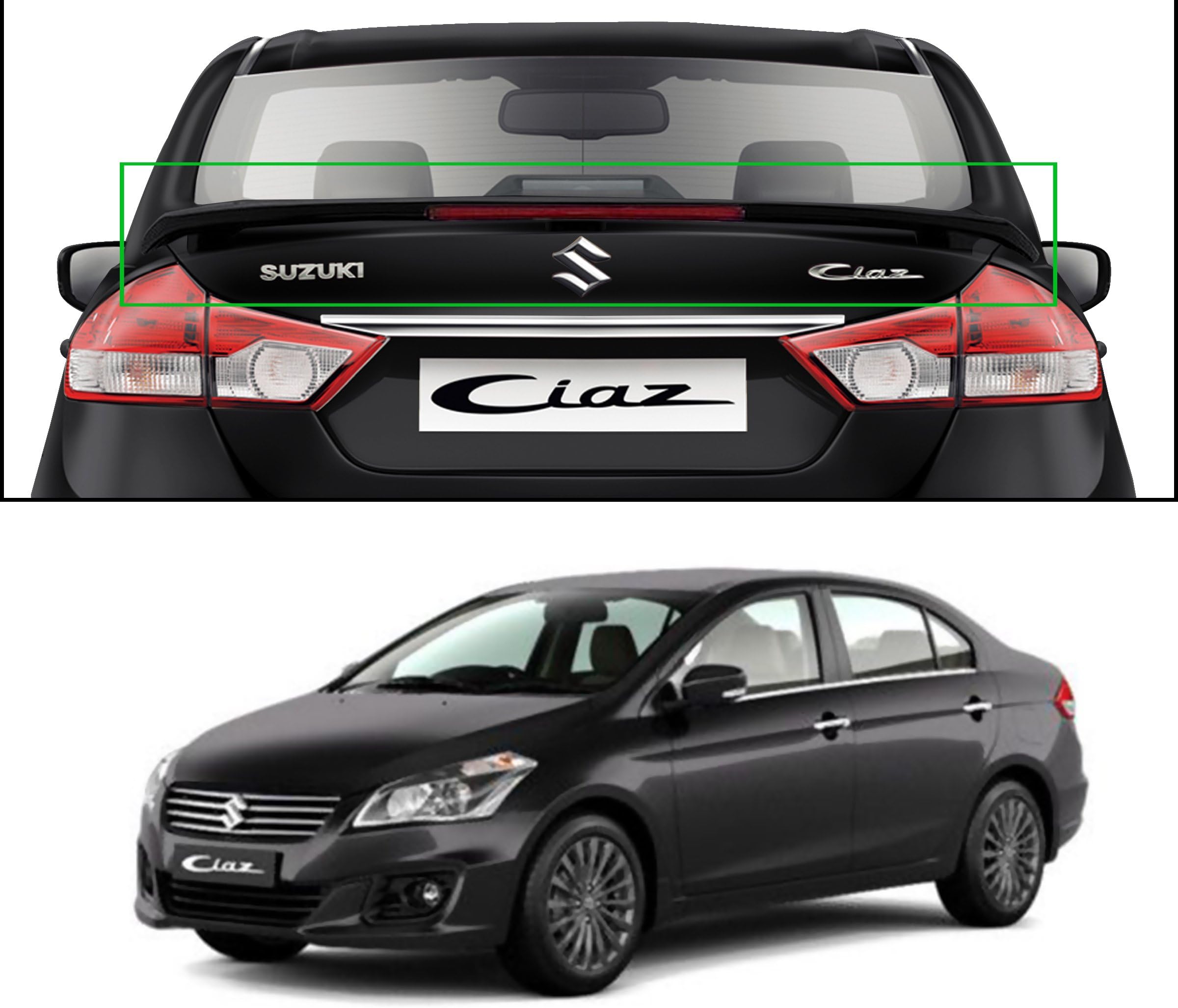 Autopearl O.E Type Car Spoiler for Ciaz : Amazon.in: Car & Motorbike