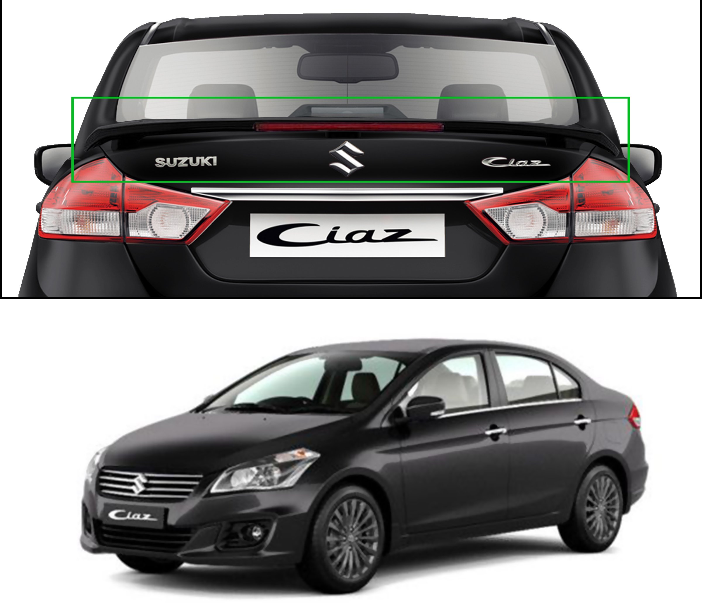 Autopearl O.E Type Car Spoiler for Ciaz : Amazon.in: Car & Motorbike