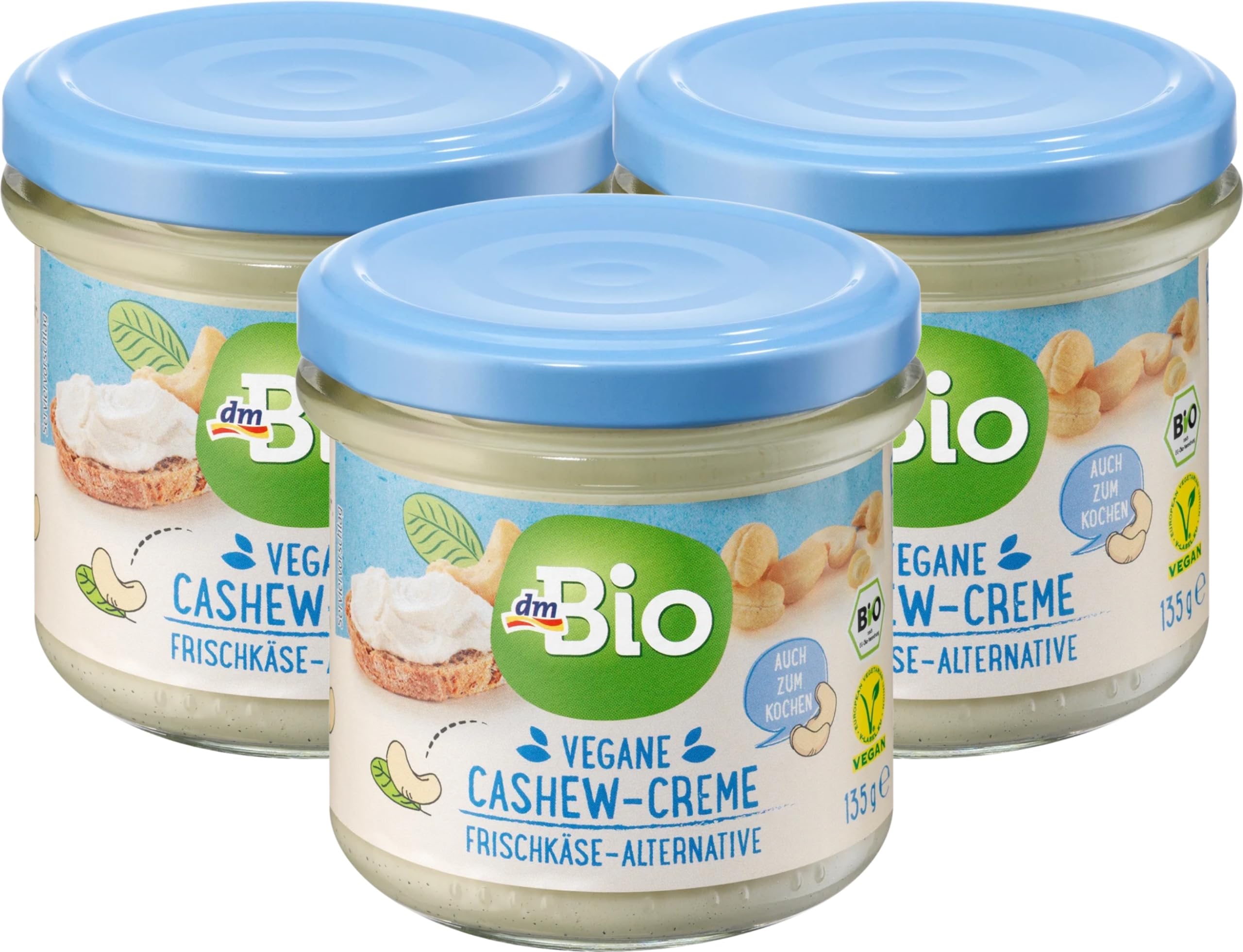 Amazon.com : dmBio Organic Cashew Nut-Based Cream - Cheese Alternative ...