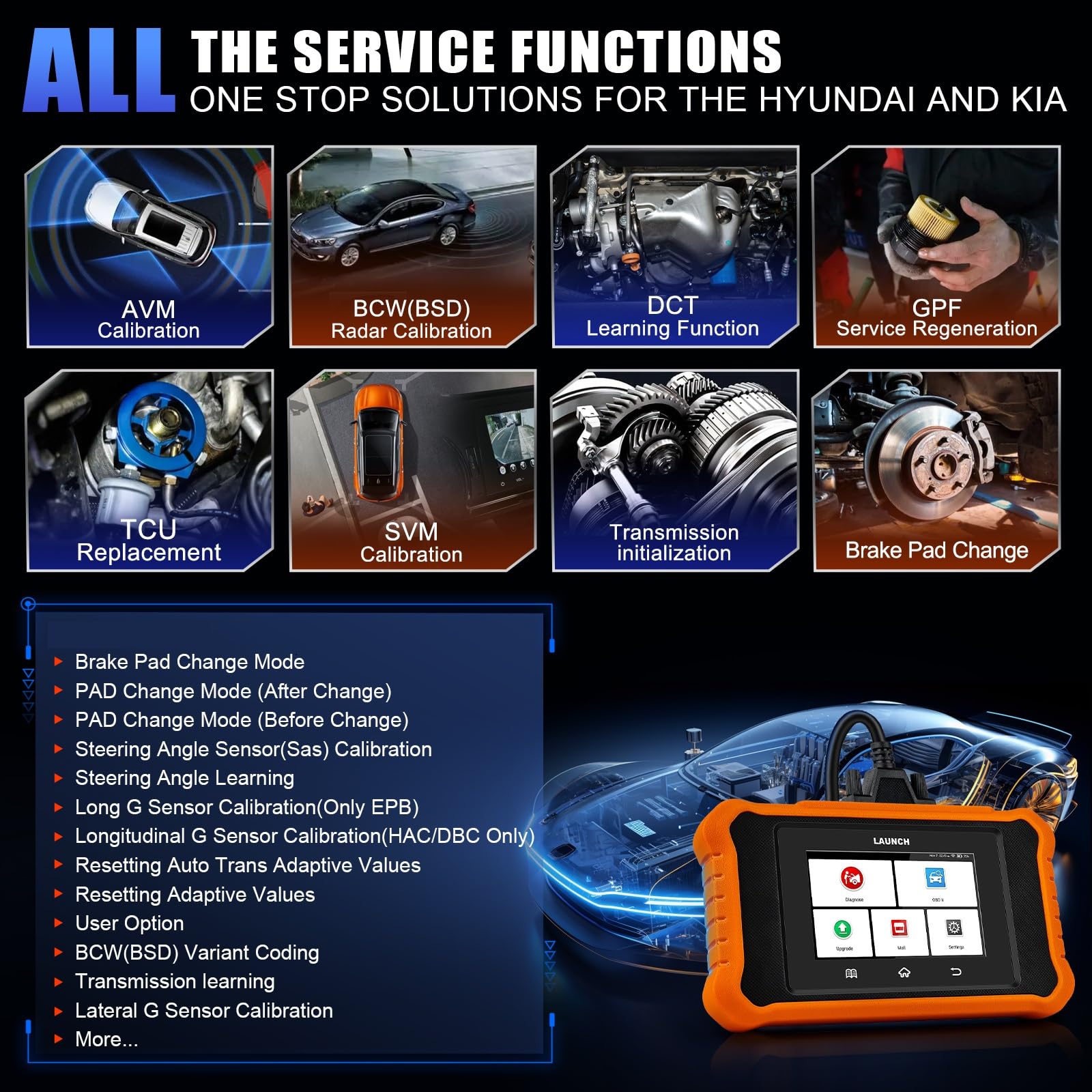 Snapklik.com : 2025 LAUNCH Creader Elite V2.0 Fit For Kia And Hyundai ...
