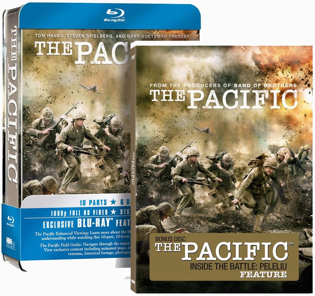 The Pacific - Complete HBO Series - Amazon Exclusive Tin Box Edition ...