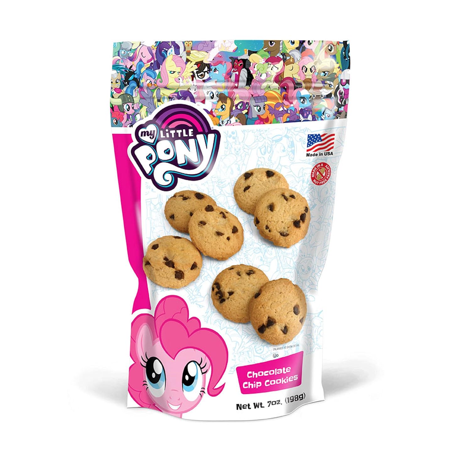 Amazon.com: My Little Pony Chocolate Chip Cookie 7 Ounce Resealable ...