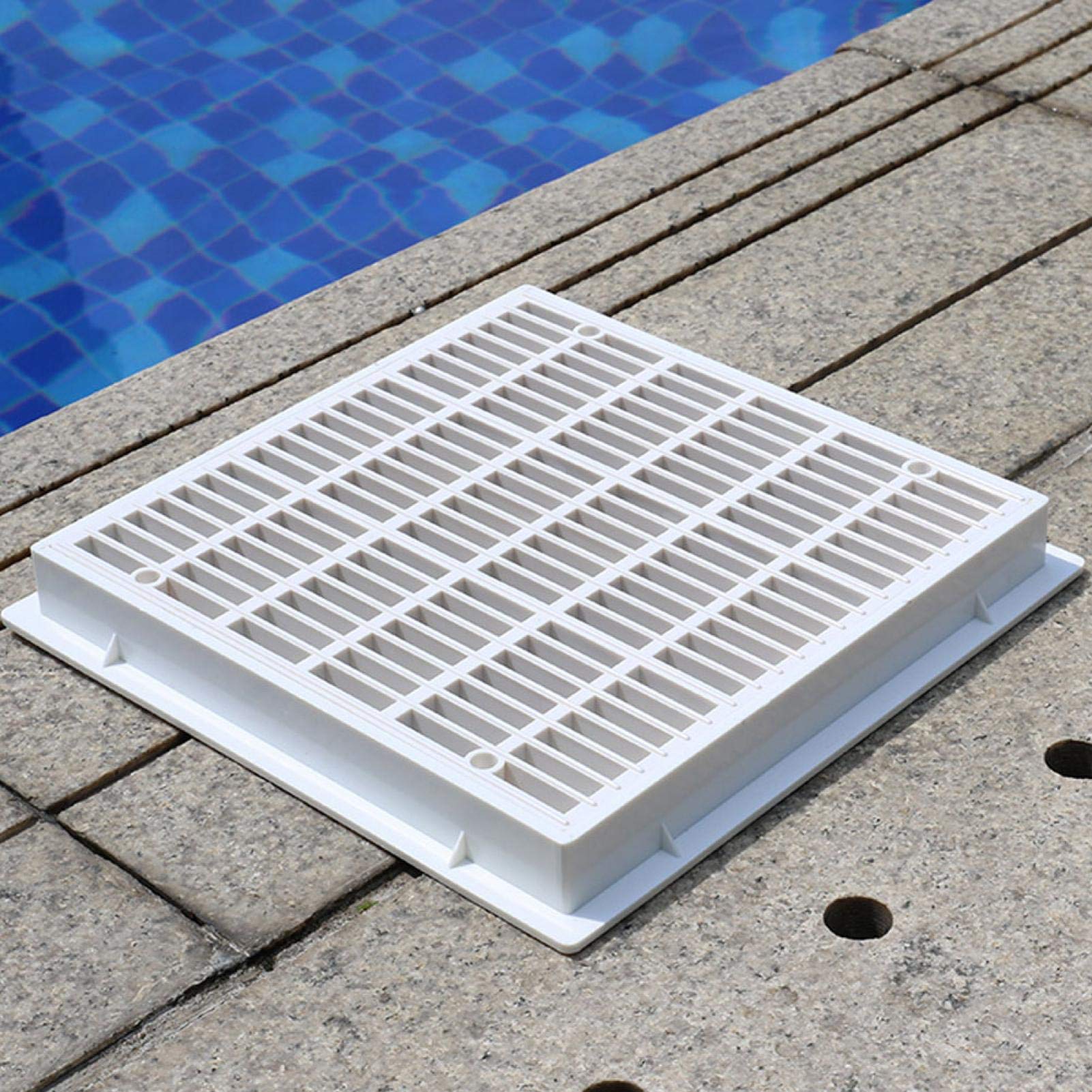 Buy Niiyen Pool Drain Cover, 30x30cm Swimming Pool Square Main Drain ...