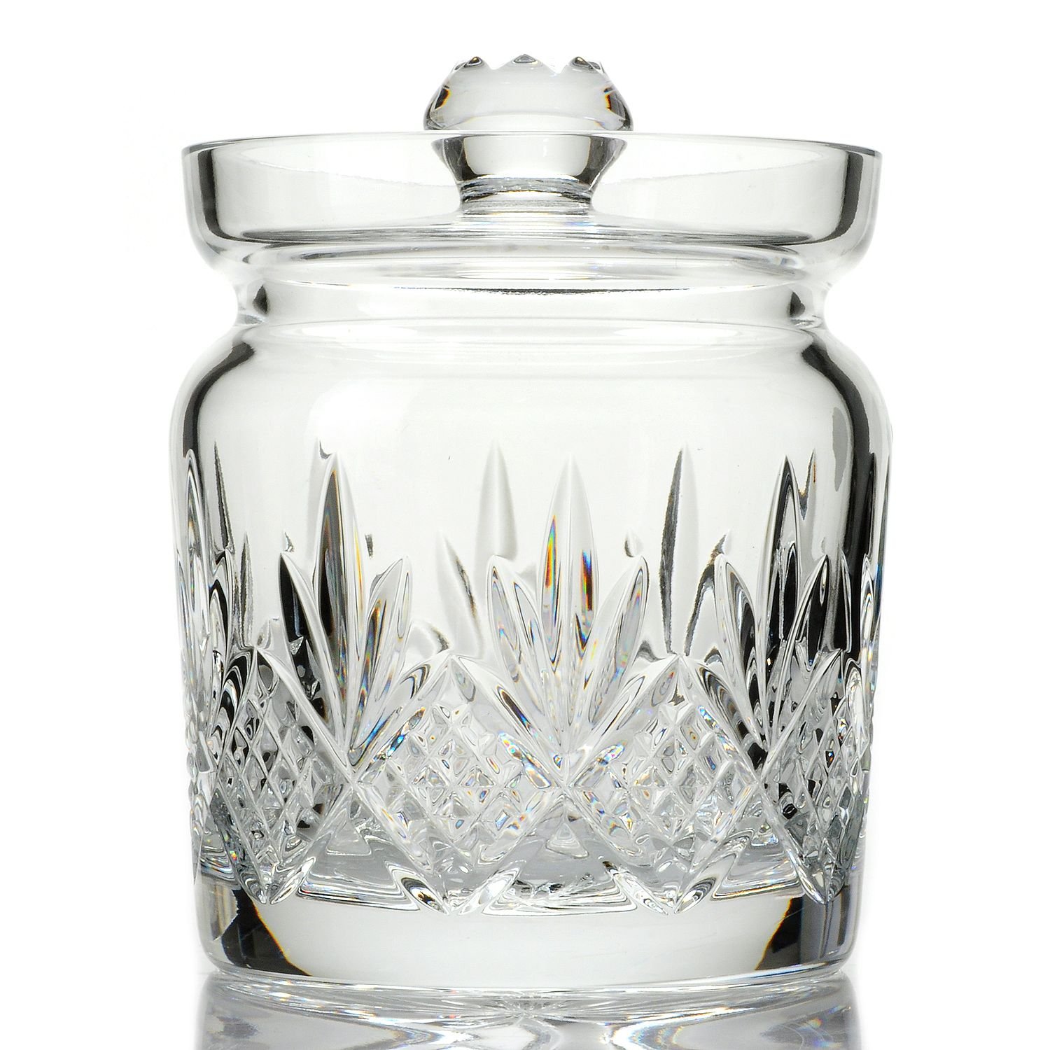 Amazon.com : Waterford Crystal Kelley 6.75" Wedge & Diamond Cut Biscuit ...