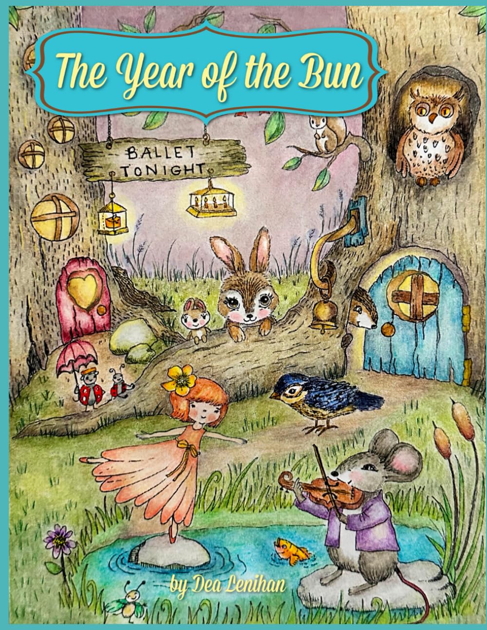 Amazon.com: The Year of the Bun Coloring Book: 9781953931214: Lenihan ...