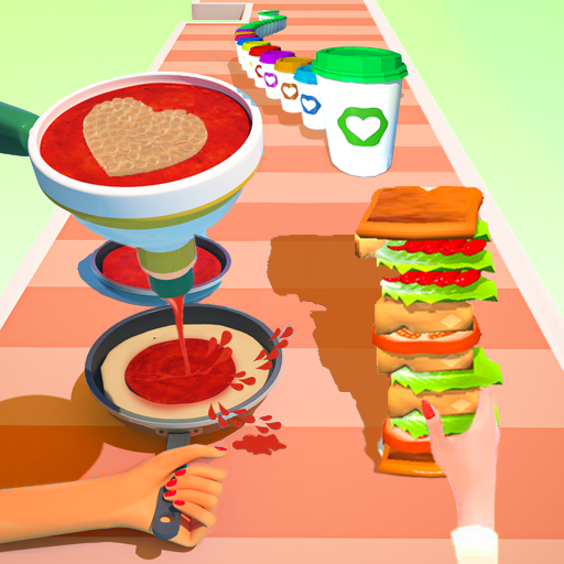 Food Stack Runner: Stack Games - Sandwich Stack - Sandwich Runner ...