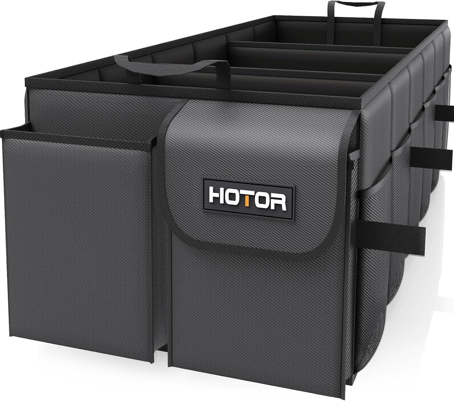 HOTOR Car Boot Oganiser - Large-Capacity Auto Trunk Organizer ...