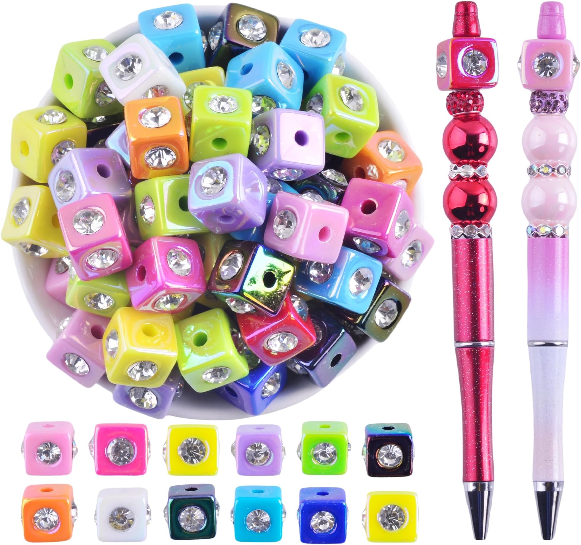 Amazon.com: Focal Beads for Pens Bulk Focals for Beaded Pens 30Pcs ...