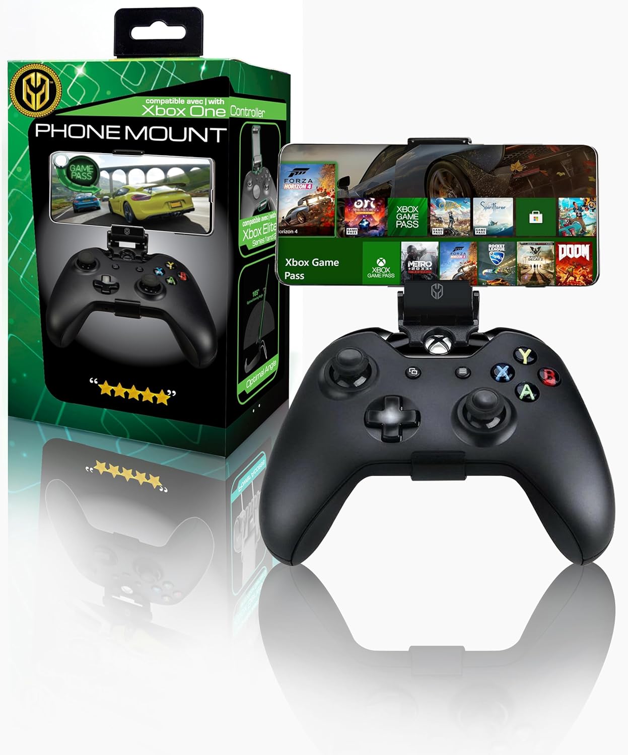 Amazon.com: Ghost Gear Xbox One Controller Mobile Gaming Clip ...