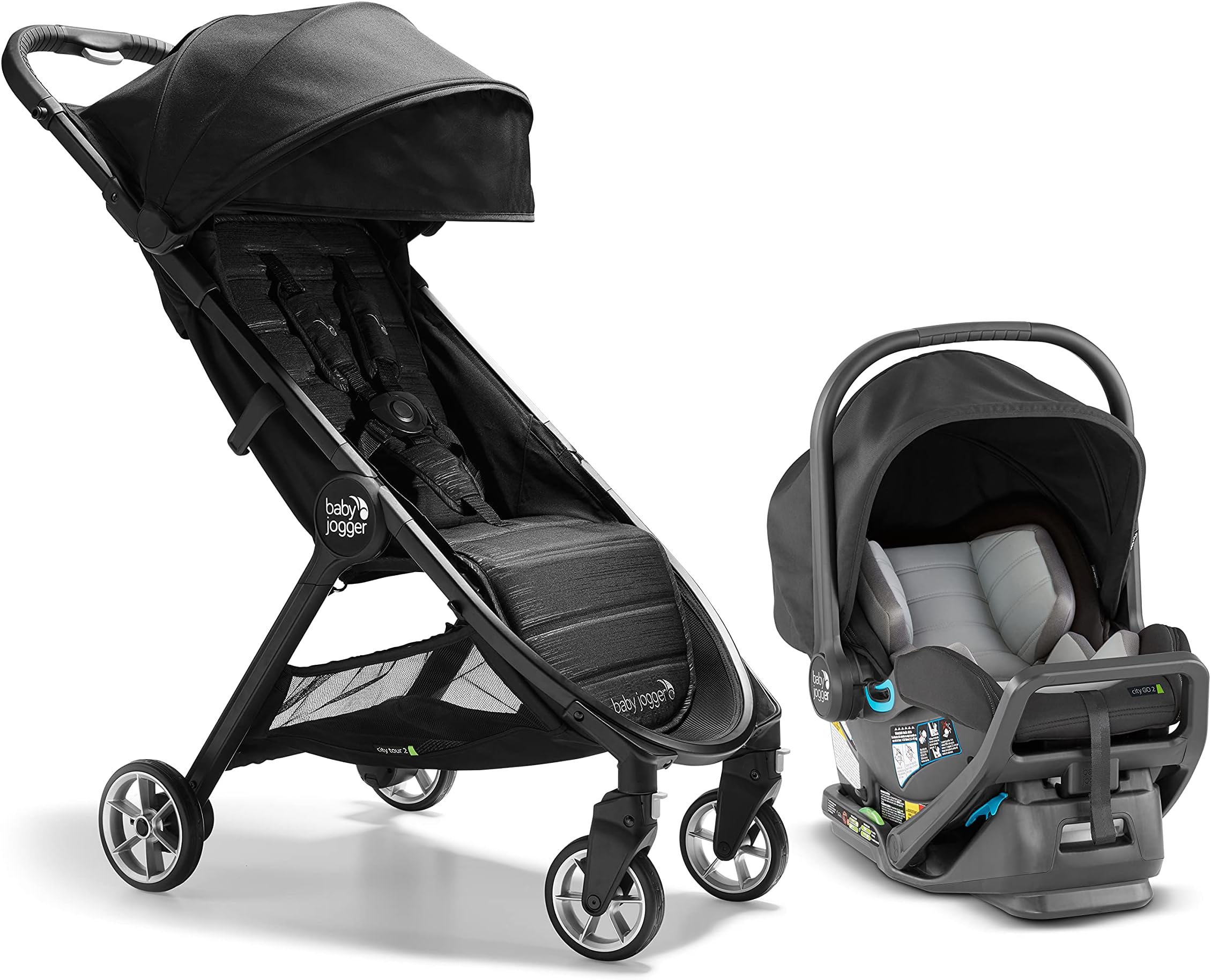 Amazon.com : Baby Jogger City Select Single Stroller, Jet : Baby