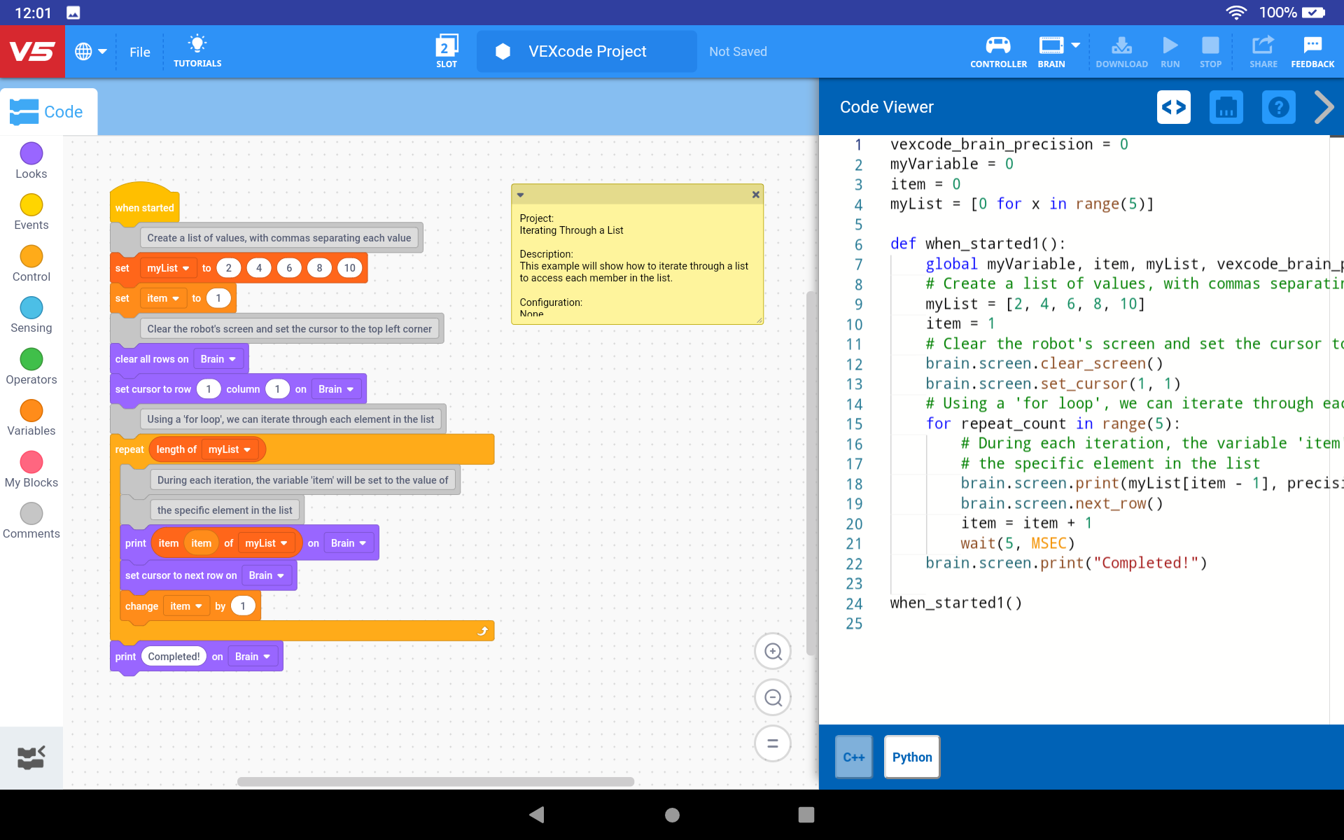 VEXcode V5 - App on Amazon Appstore