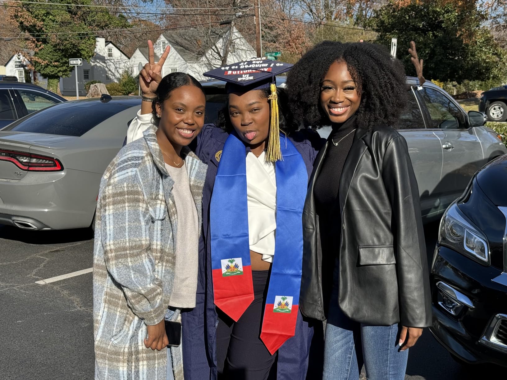 Amazon.com: Haiti Haitian Flag Graduation Stole/Sash/Scarf : Clothing ...