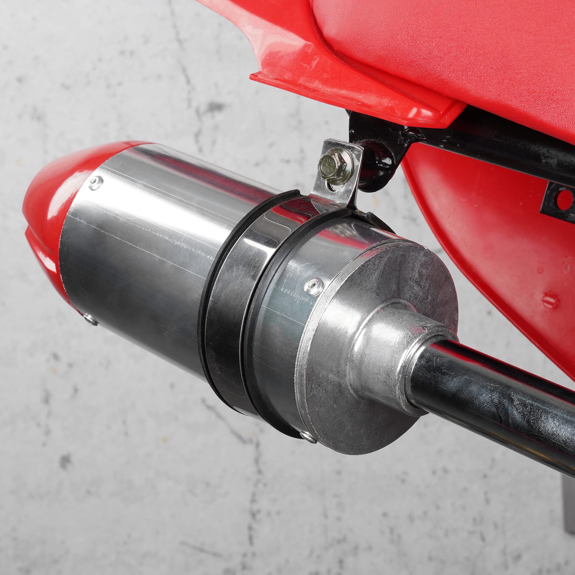 28mm Exhaust Muffler Silencer Pipe Assembly for CRF50 XR50 GY6 70cc ...