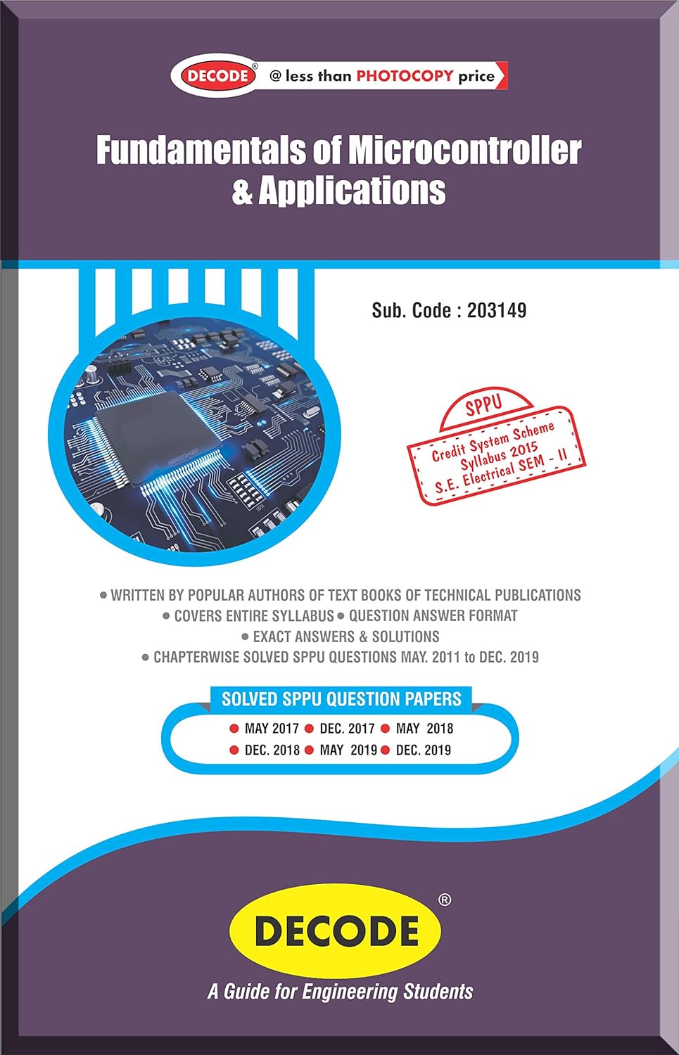 Amazon.in: Buy Decode Fundamentals of Microcontroller & Applications ...