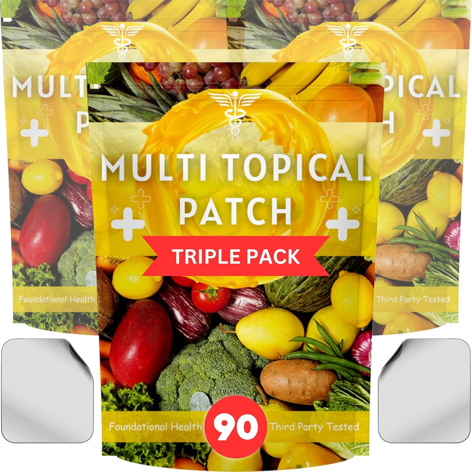 Amazon.com: TAT2 Multi Plus Topical Patch - 90 Day Supply! : Health ...