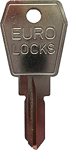 Chiave di ricambio EURO-LOCKS 25000-27000 : Amazon.it: Fai da te