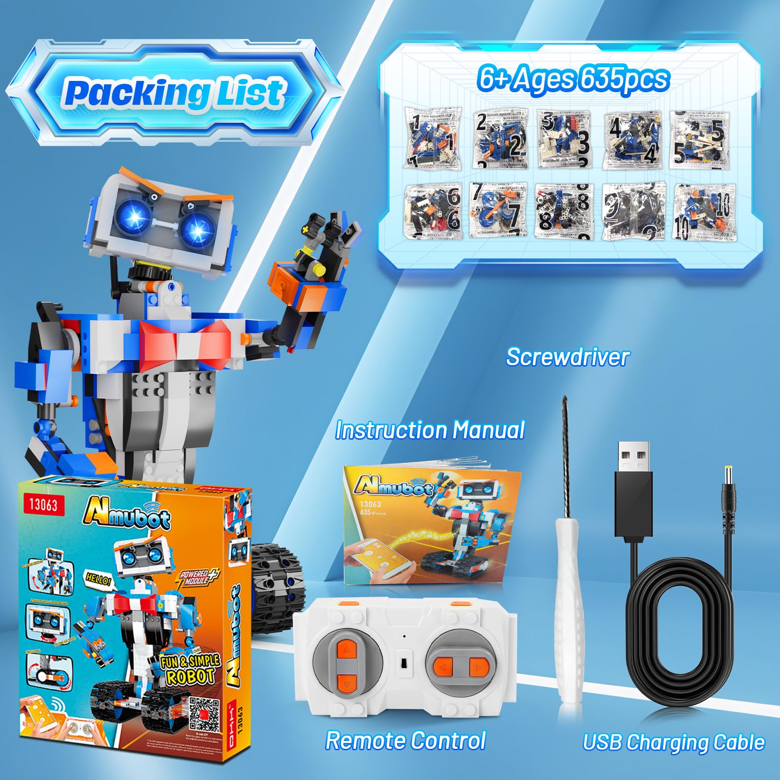 okk Robot Building Toys for B... - B08HM4ZVQS | Encarguelo.com