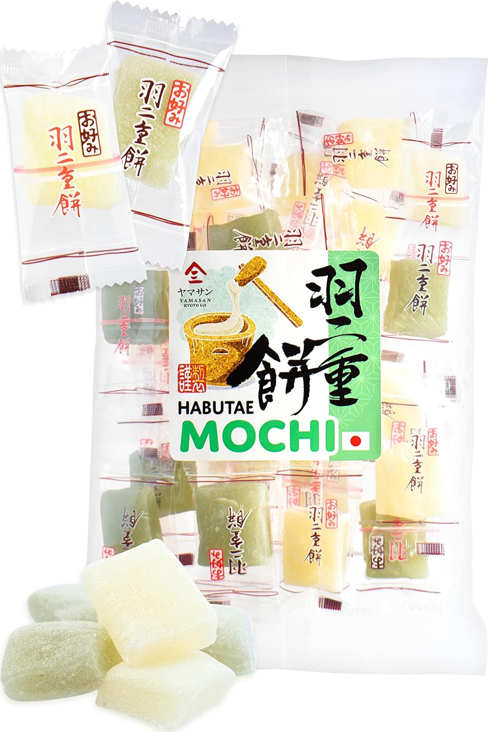 Amazon.com: Japanese Mochi Candy - Habutae mochi - Artisanally Soft ...