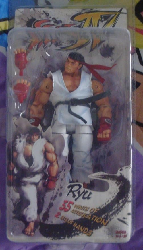 Amazon.com: Street Fighter IV Ryu NECA Action Figure : Toys & Games