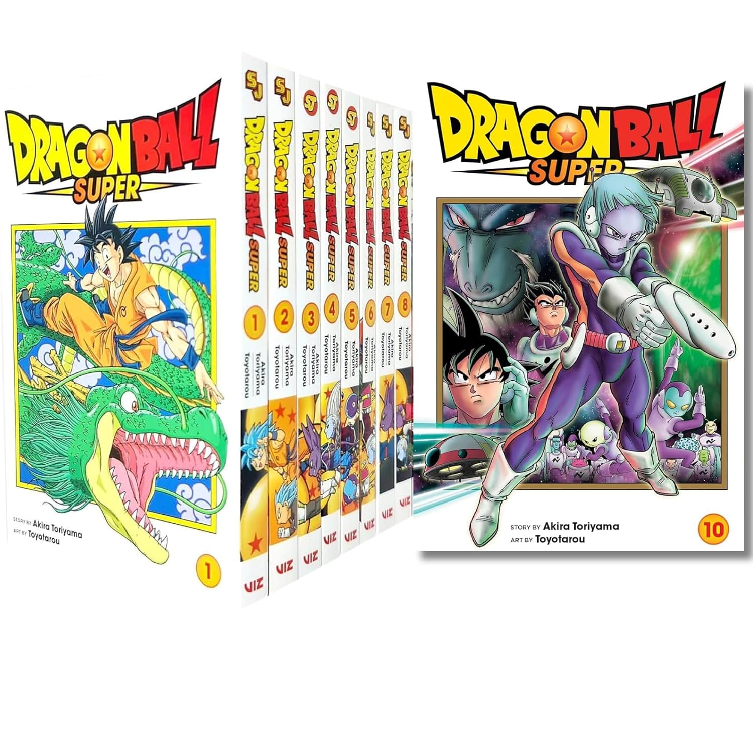 Dragon Ball Super Vol. 1-10 Manga Ultimate Collection Box Set: Yukinobu ...