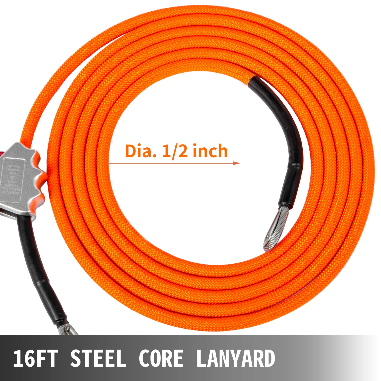 Snapklik.com : VEVOR Flip Line 1/2 Inch, Wire Core Flipline 16 Ft, Wire ...