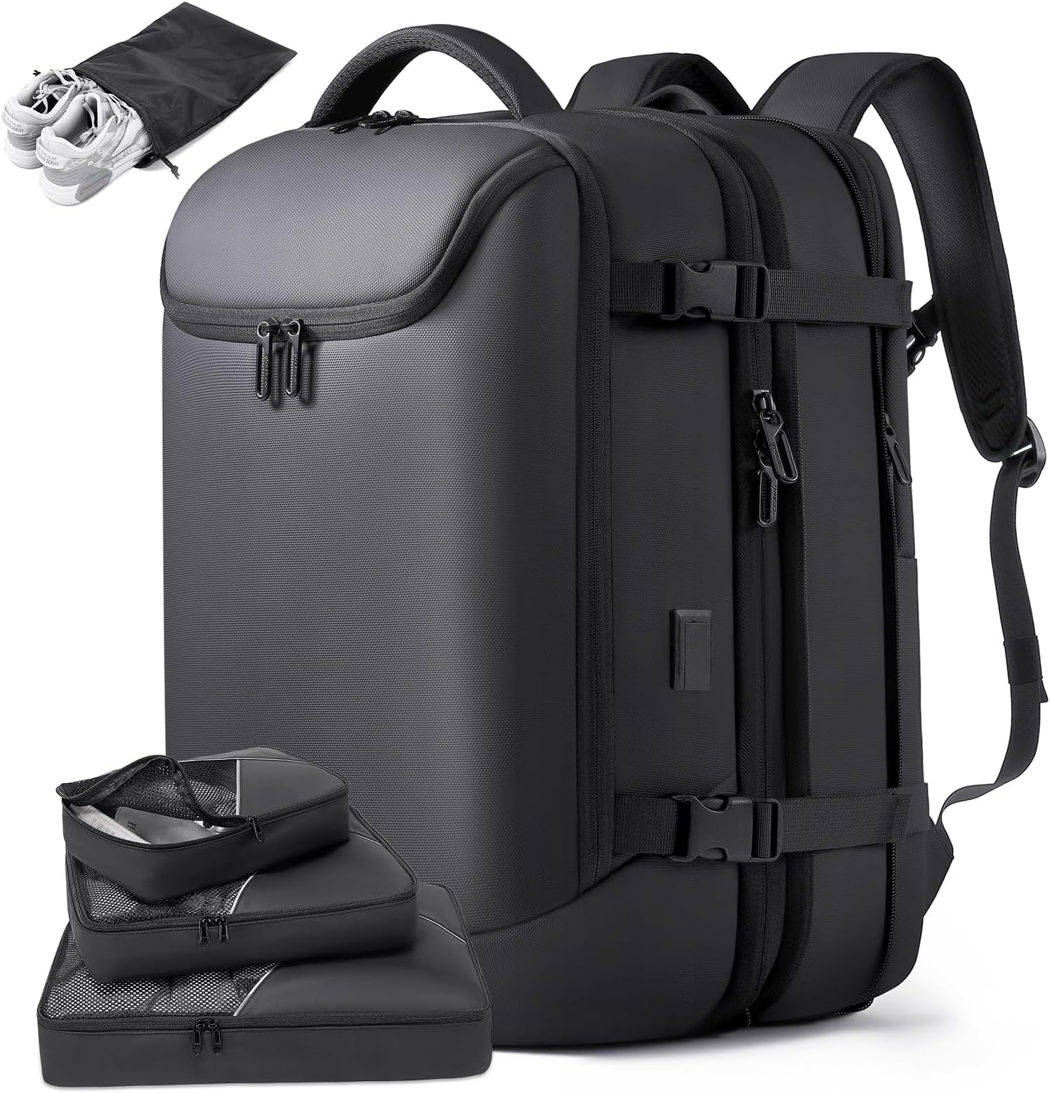 Amazon.com: HUNTIT Travel Backpack Carry on Travel Bag Airline Approved ...