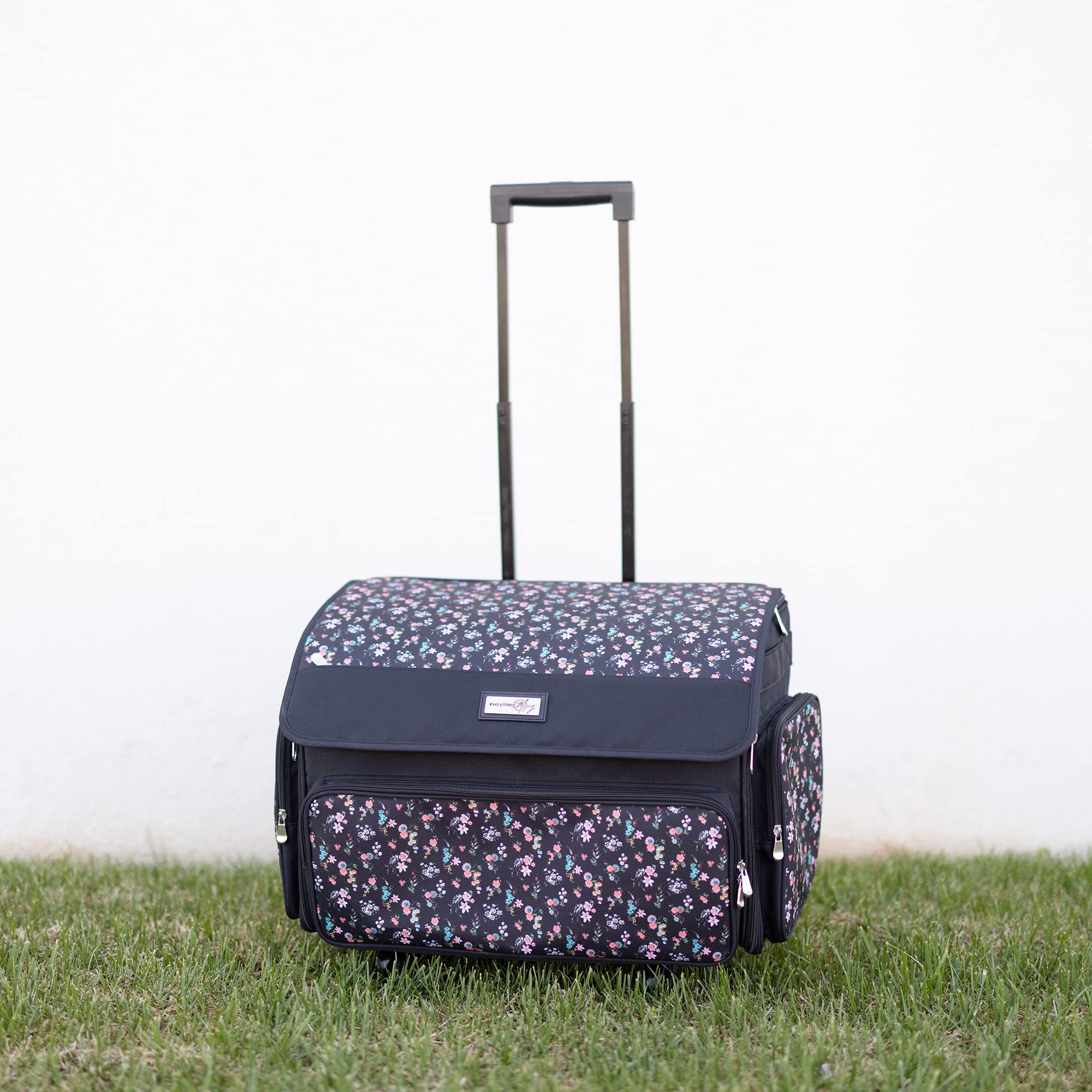 Snapklik.com : Everything Mary 4 Wheel Collapsible Deluxe Sewing ...