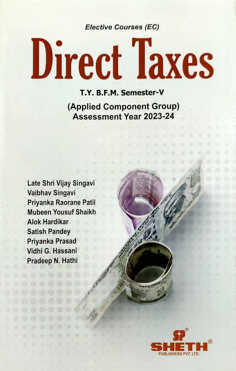 Amazon.in: Buy DIRECT TAXES(ELECTIVE COURSES) | T.Y.BMS| SEMESTER-V ...