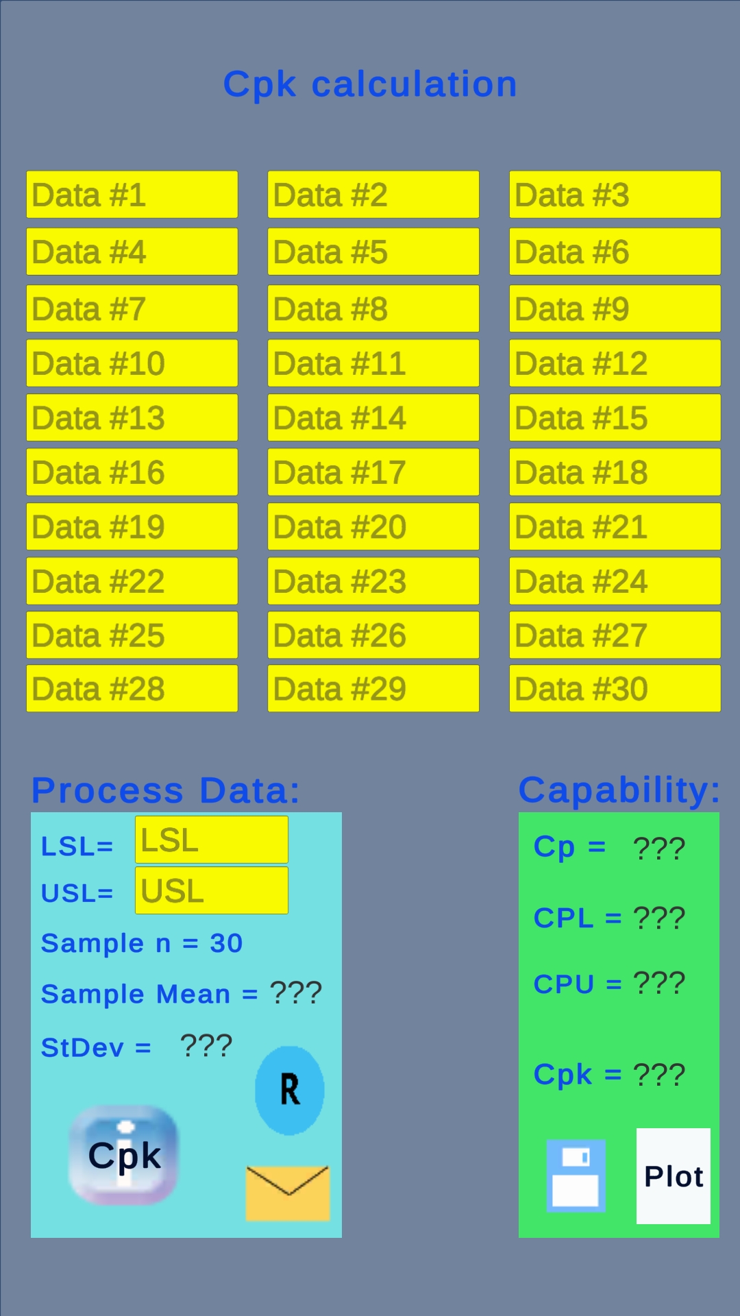 Cpk Analysis - App on Amazon Appstore