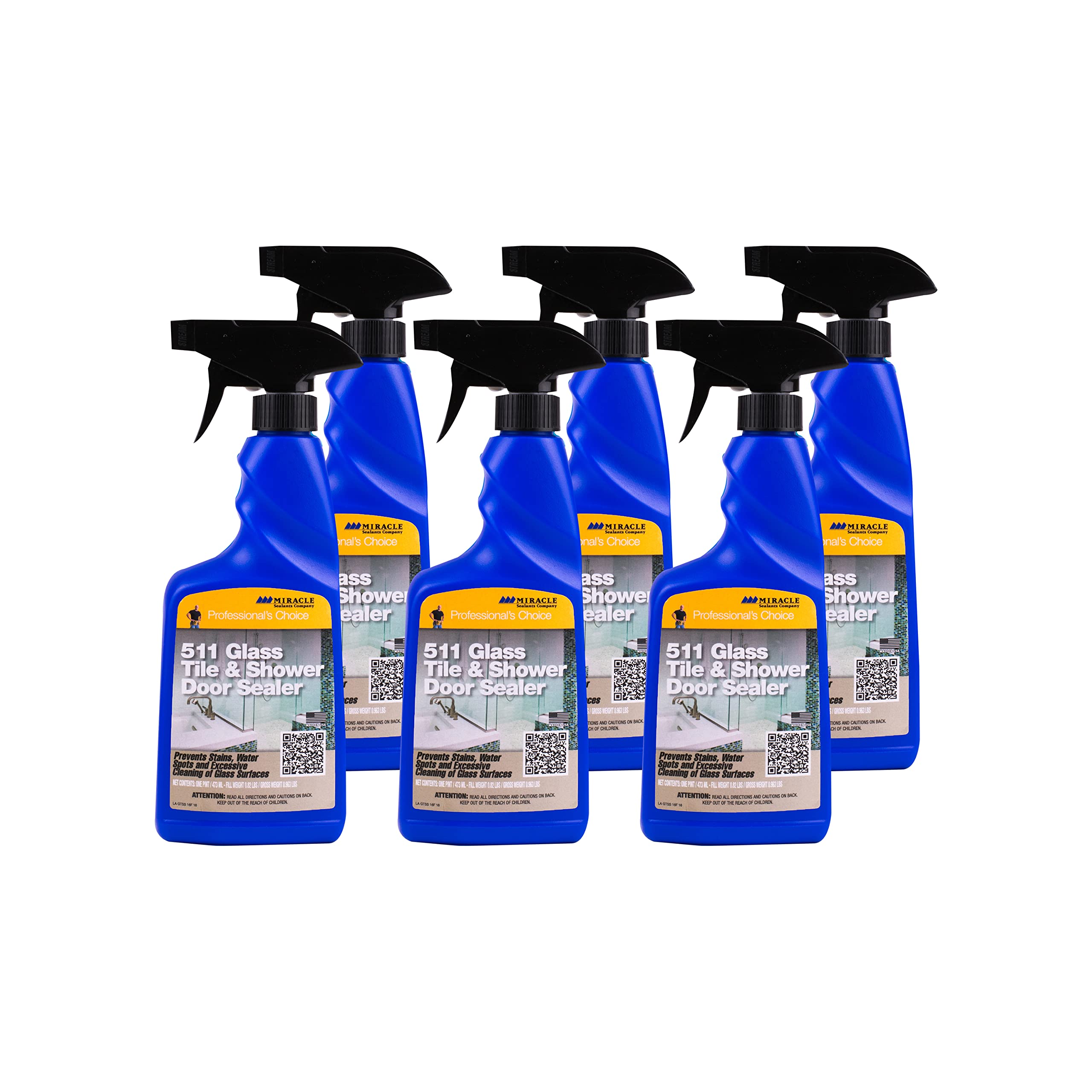 Snapklik.com : Miracle Sealants 511 Glass Tile & Shower Door Sealer ...