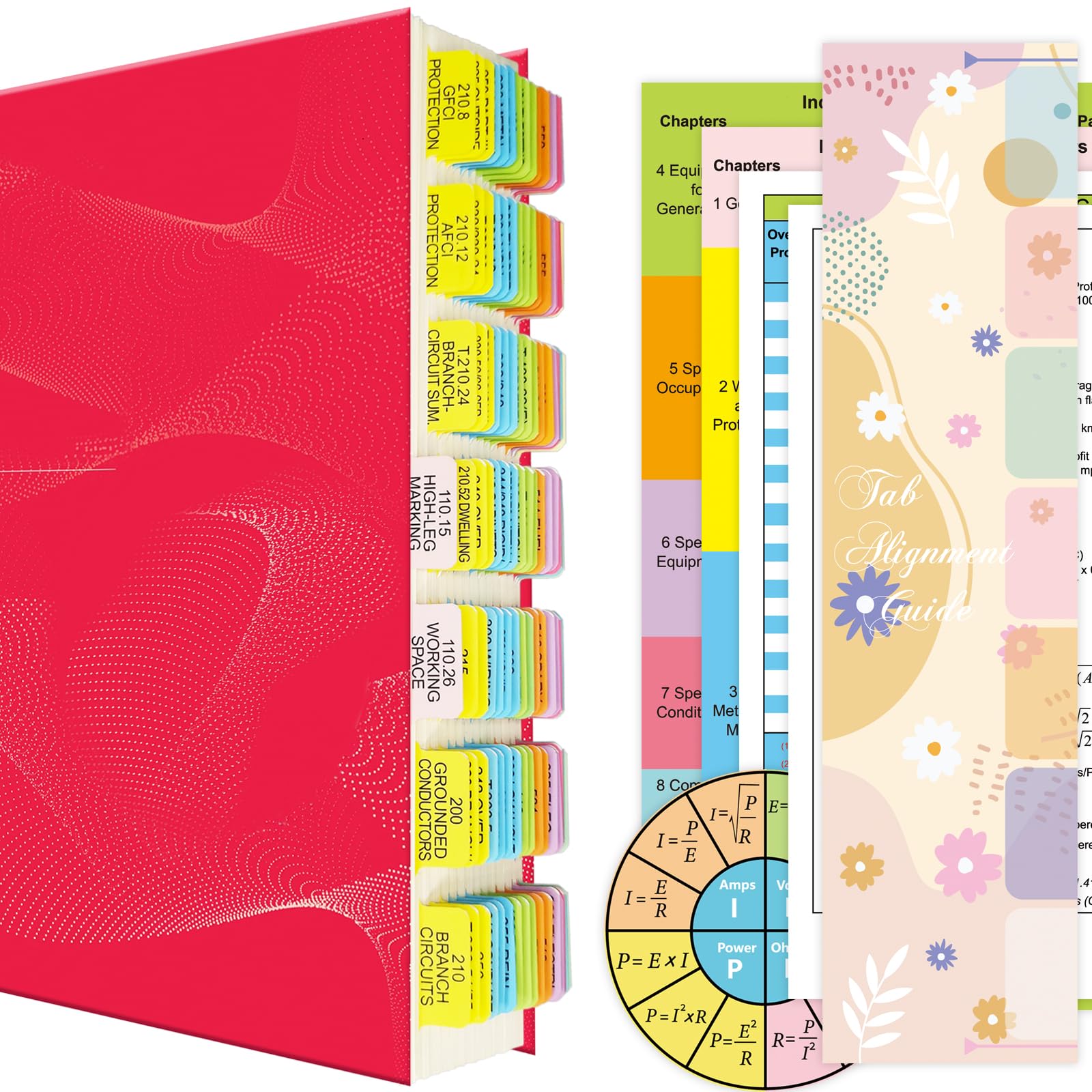Snapklik.com : NEC 2023 Code Book Tabs, Color-Coded For National ...