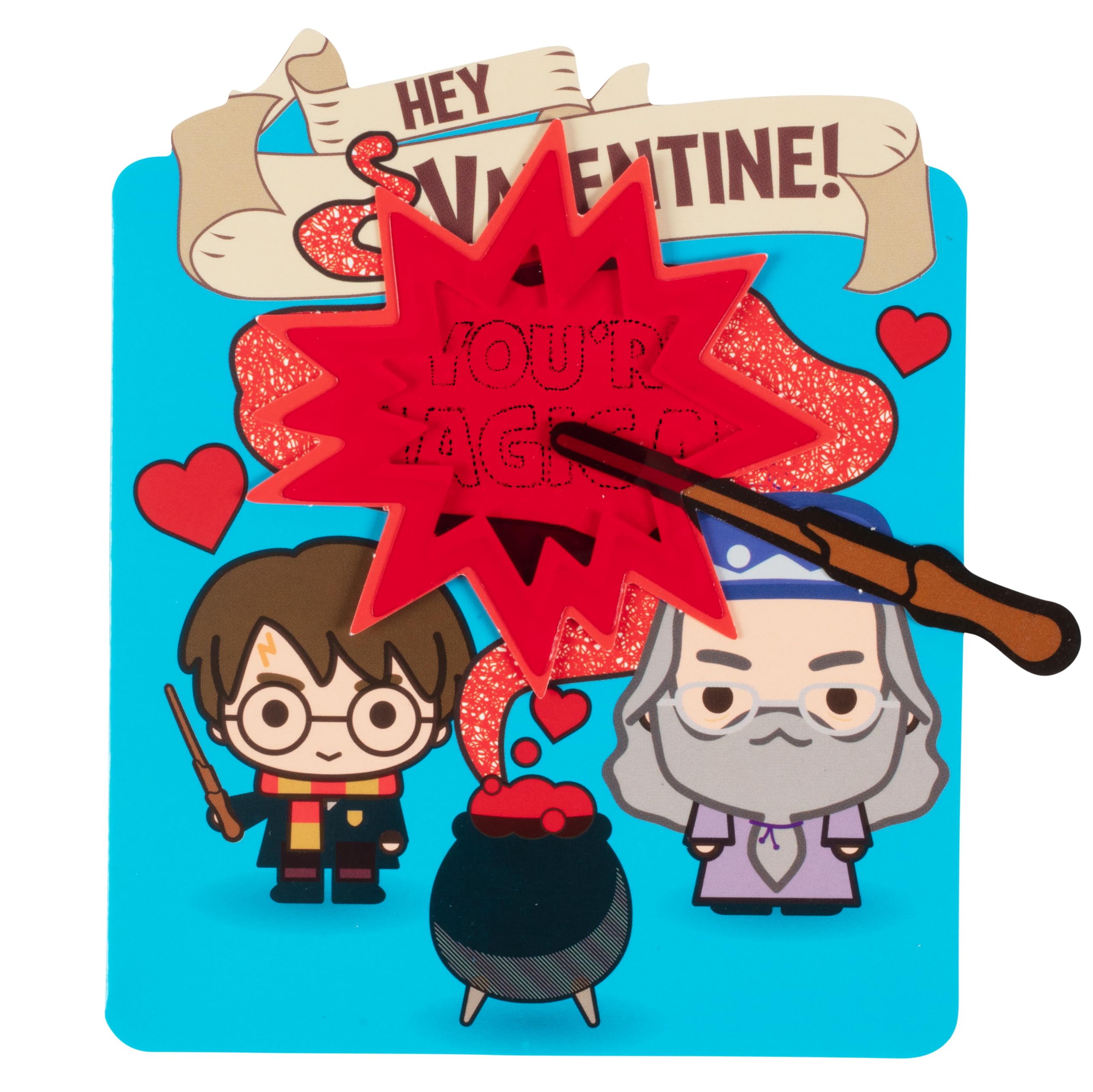 Snapklik.com : Harry Potter Potion Cauldron Valentines Day Card Set For ...