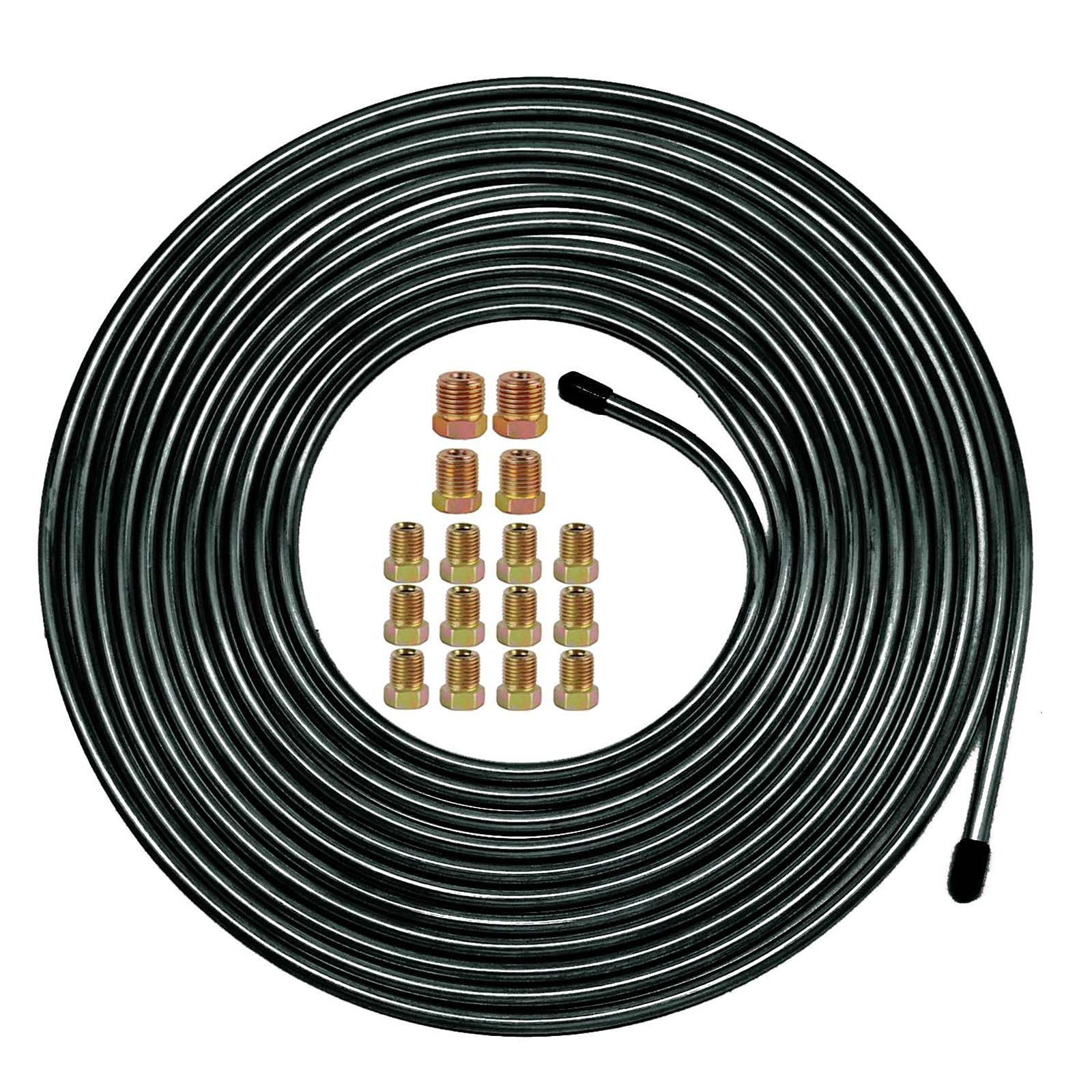 Snapklik.com : MuHize Brake Line Tubing Kit 1/4 Inch 25 Ft