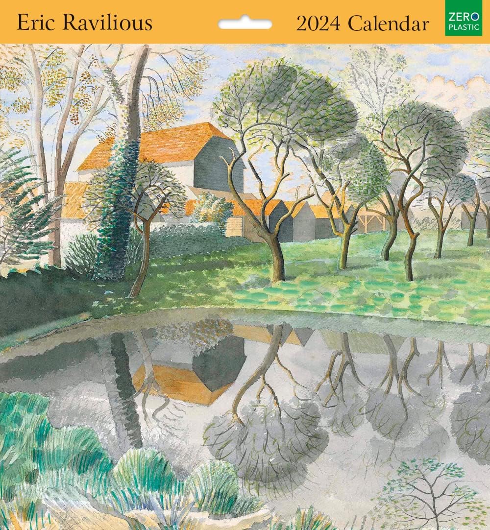 Museums & Galleries Eric Ravilious 2024 Art Wall Calendar : Amazon.co ...