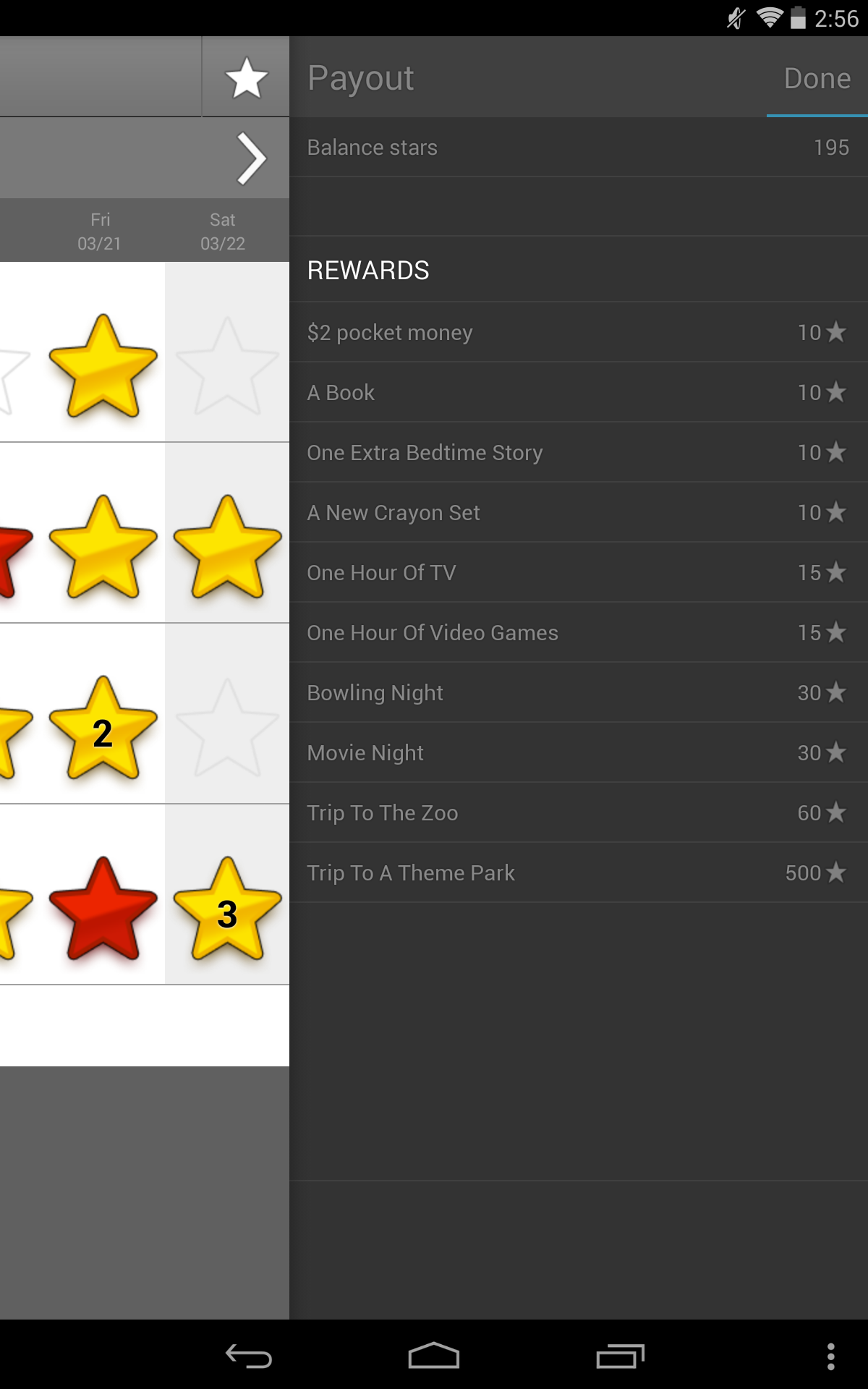 iRewardChart - App on the Amazon Appstore