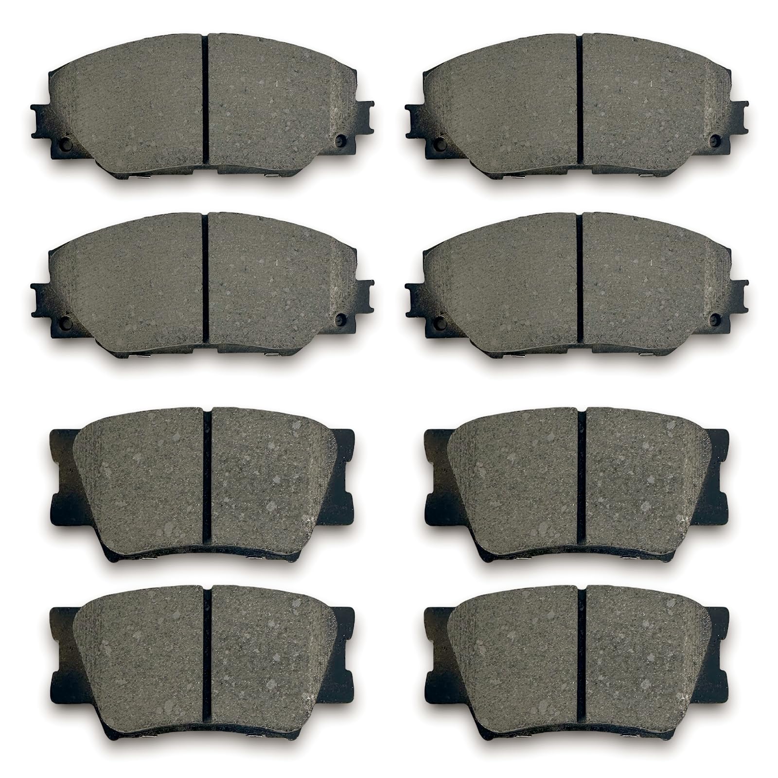 Amazon.com: TALAMOYI D1211 D1212 Front & Rear Ceramic Disc Brake Pads ...