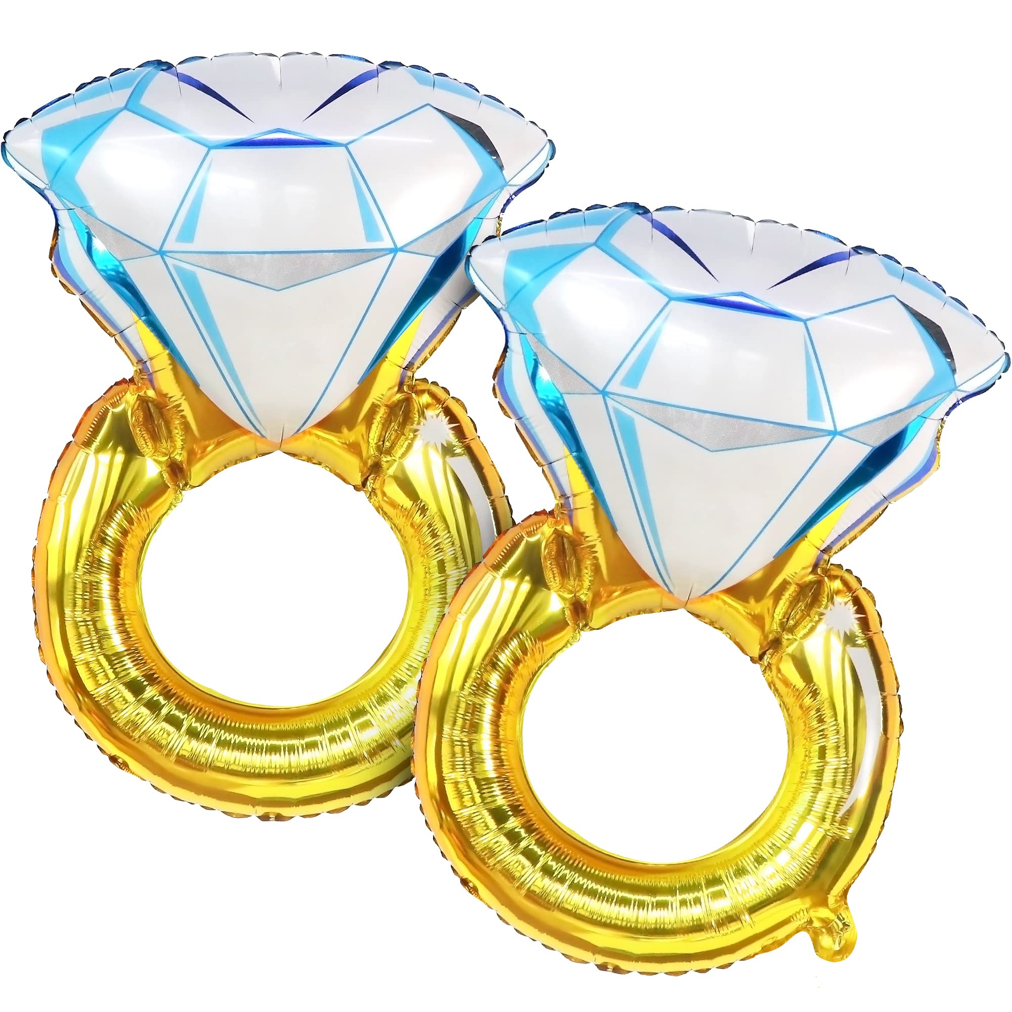 Amazon.com: KatchOn, Huge Diamond Ring Balloon - 26 Inch, 2 Pieces ...